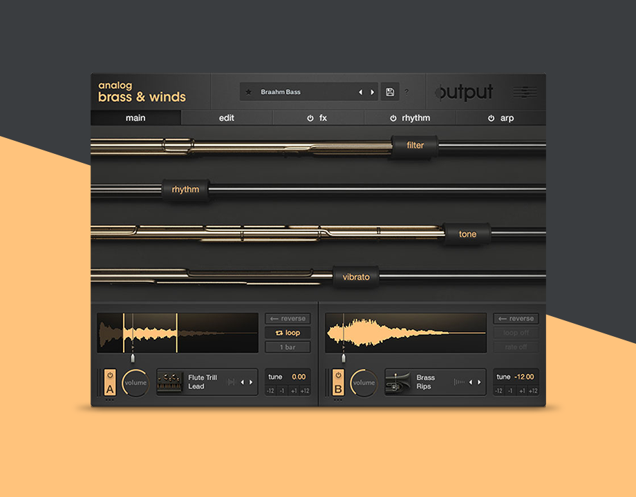 Analog Brass and Winds by Output - Music Software Deals