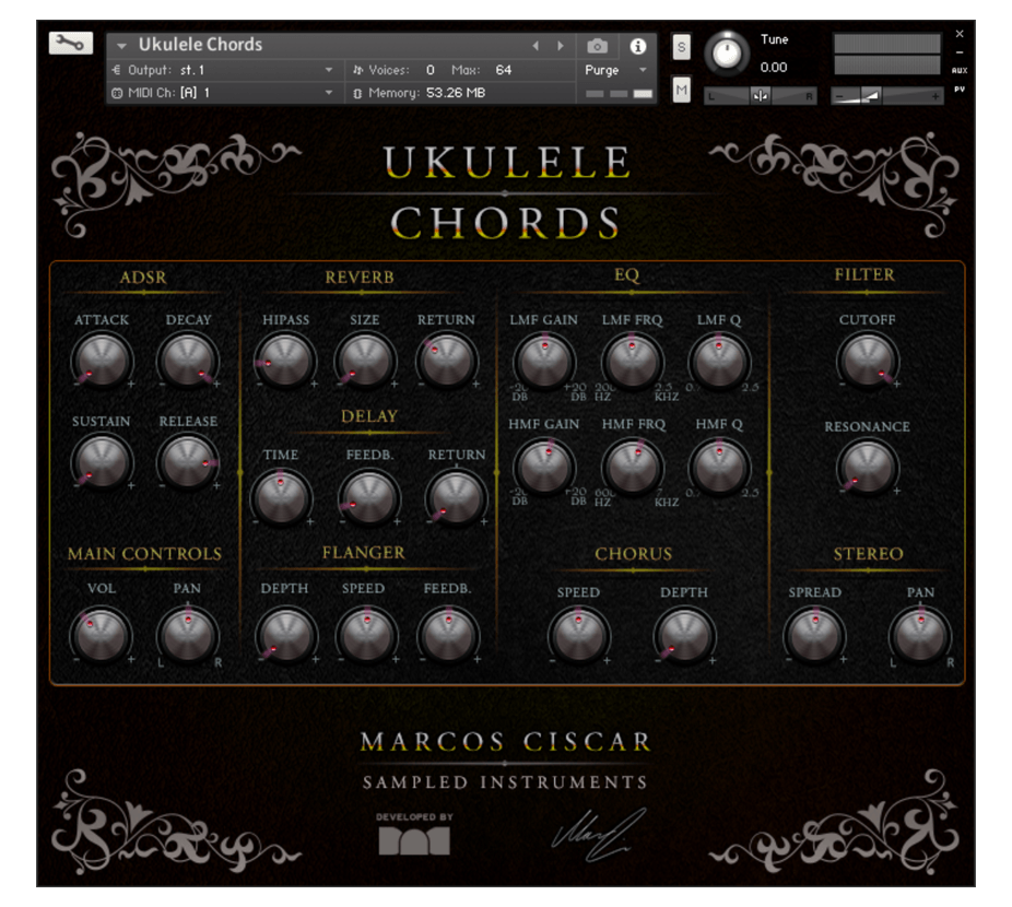 Ukulele Chords by Marcos Ciscar - Music Software Deals