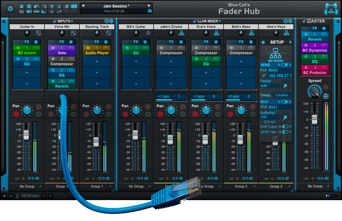 Audio Fader Hub by Blue Cat Audio - Music Software Deals