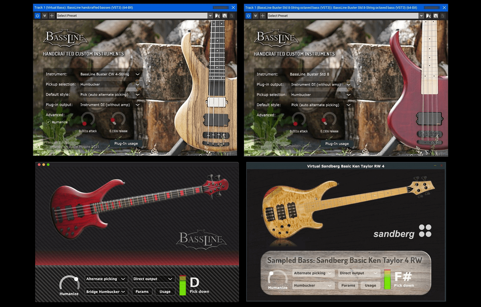Warm Virtual Bass Guitar Bundle - Music Software Deals - Audio Plugin ...