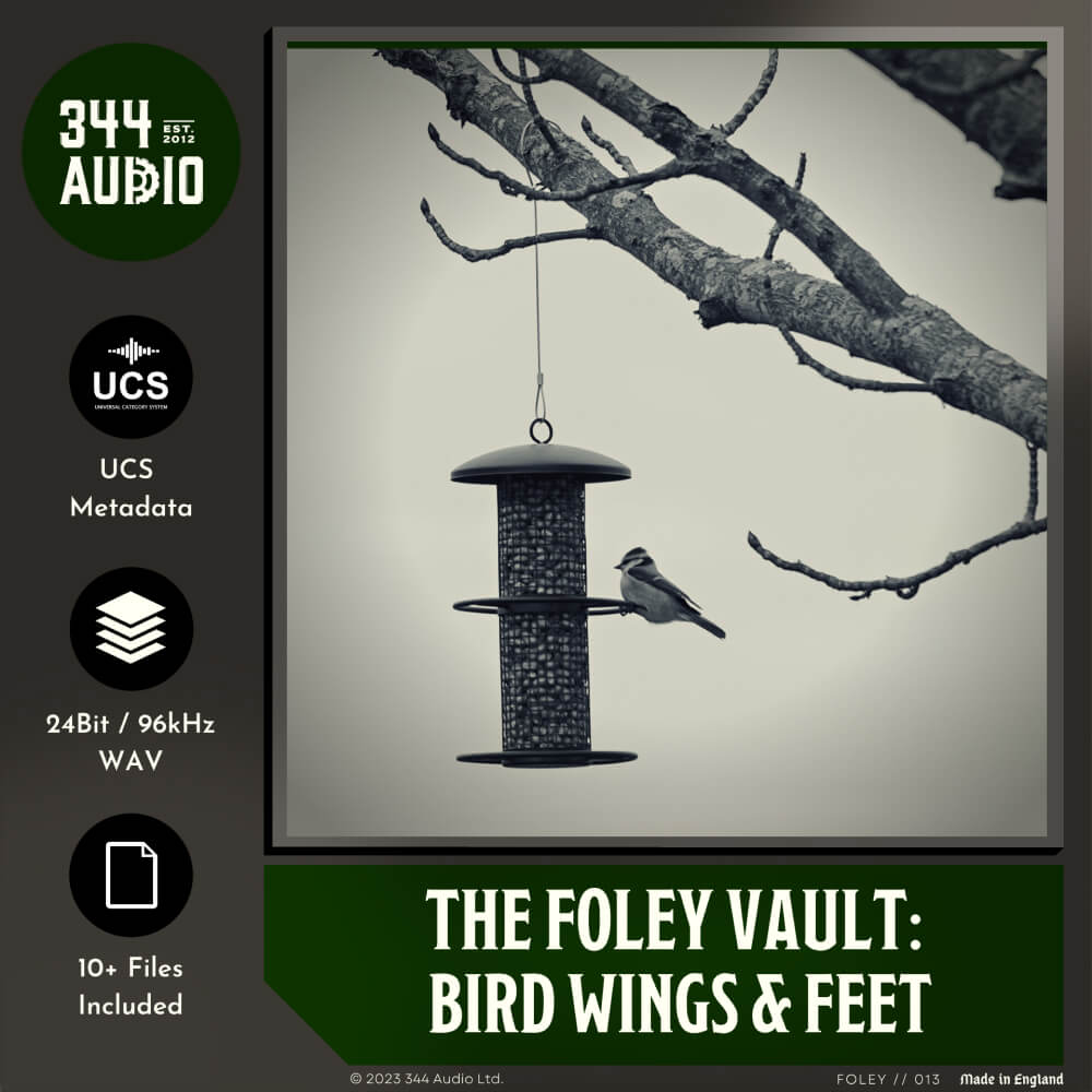 The Fault Vault: Bird Wings & Feet by 344 Audio - Music Software Deals
