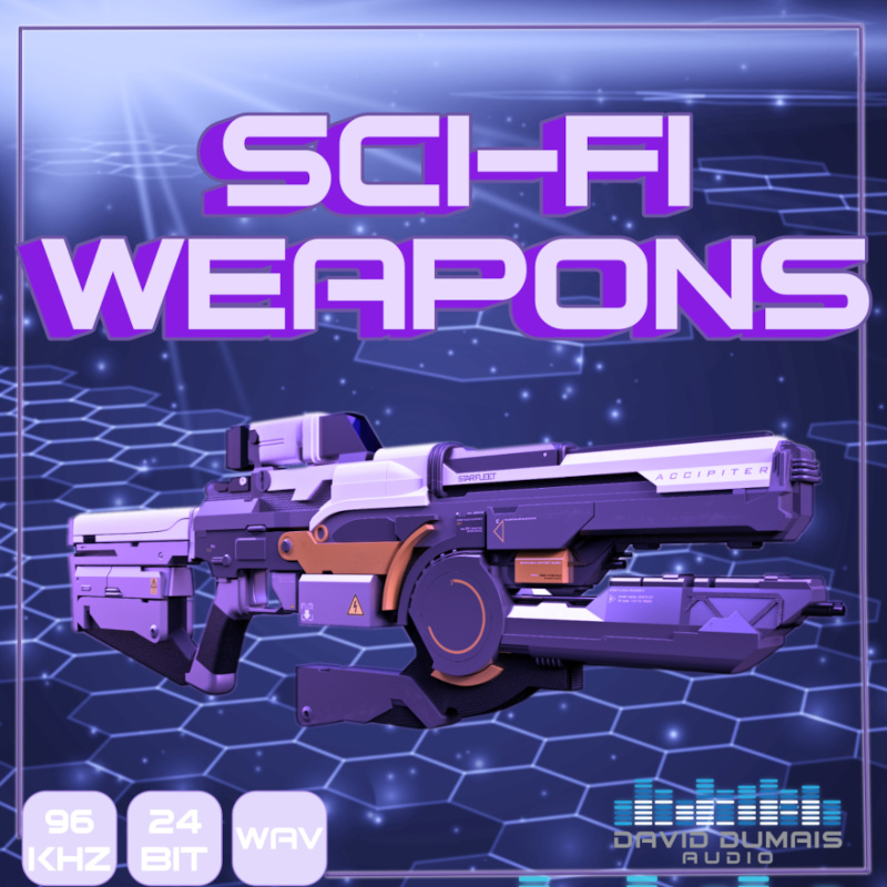 Sci-Fi Weapons SFX Pack 1 by David Dumais Audio - Music Software Deals