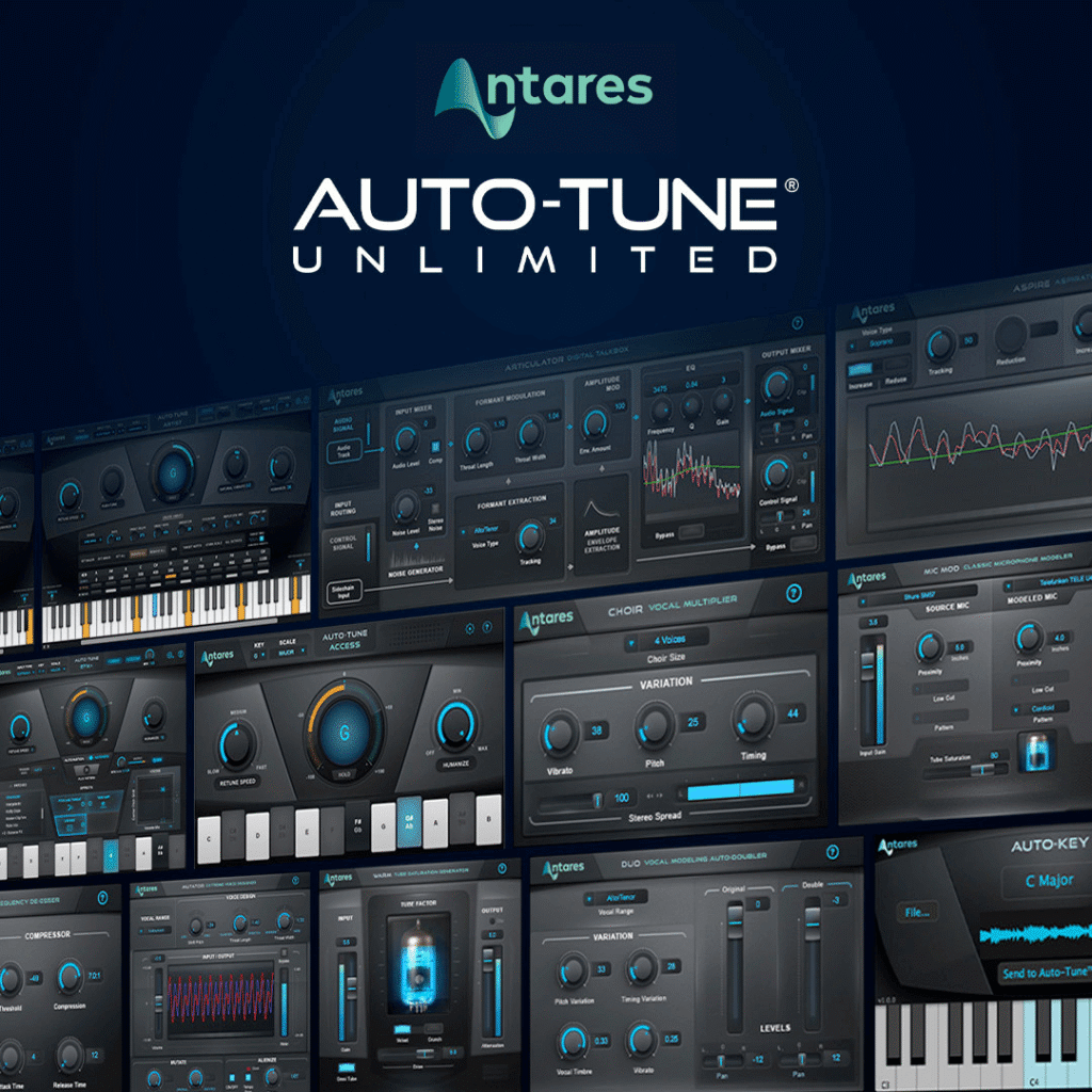 AutoTune Unlimited 1-Year Subscription & FREE Harmony Engine Perpetual ...
