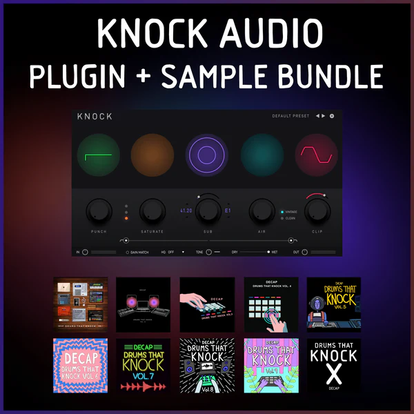 KNOCK + Sample Packs Bundle by PLUGINS THAT KNOCK - Music Software Deals